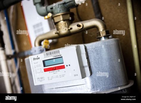 ILLUSTRATIVE A Smart Meter On A Gas Connection In The Meter Cupboard Gas Consumption By