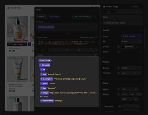 Binding The Repeating Of Items Documentation