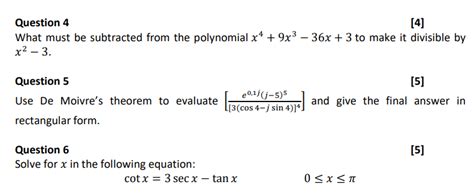 solved question 4 [4] what must be subtracted from the