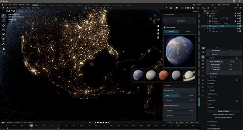 Space Elements Blender