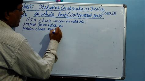Class 9 Iterative Constructs In Java Part 9 YouTube