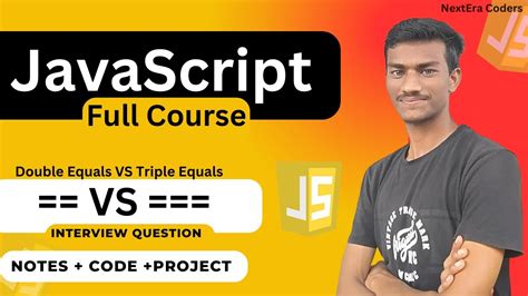 Vs In Javascript Double Equals Vs Triple Equals Javascript