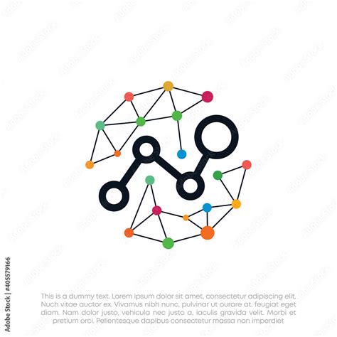 Abstract Artificial Intelligence Logo Innovative High Tech Logo
