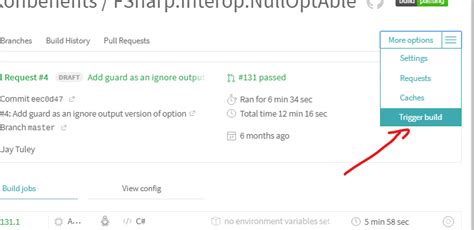 Trigger A Travis CI Rebuild Without Pushing A Commit Stack Overflow