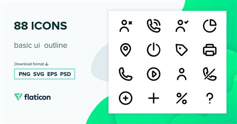 Basic Ui Outline Icon Pack Outline SVG Icons