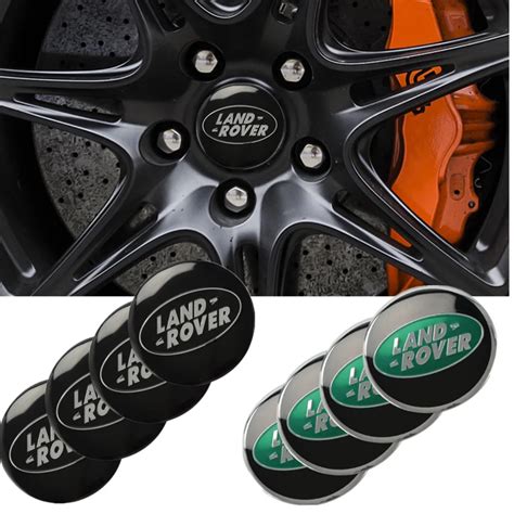 자동차 휠 허브 스티커 센터 캡 엠블 배지 데칼 랜드로버 레인지로버 스포츠 이보크 디스커버리 3 4 5 프리랜더용 56mm 4 개 Aliexpress