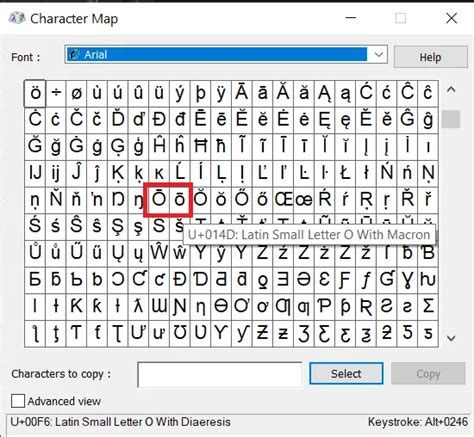 O with Macron Ō ō How to Type O with Line Over It