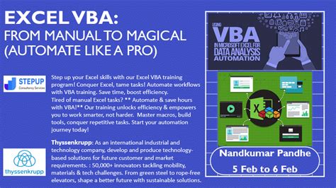 Thyssenkruppexclusive Excelvba Automationmasterclass
