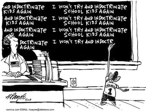 Henry Payne Obama School Speech