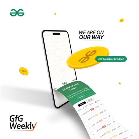 Geeksforgeeks On Linkedin Gfgweekly Gfg Dsacontest Ratedcontest