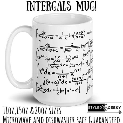 Calculus Mug Etsy