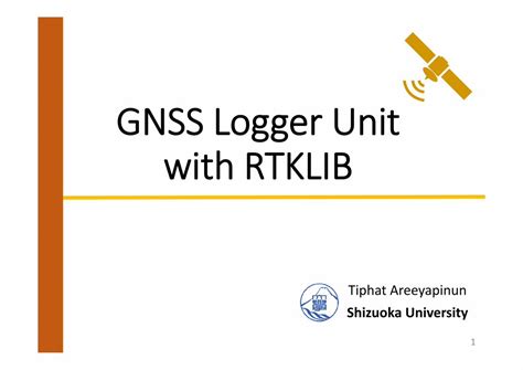 pdf gnss logger unit with rtklib wp
