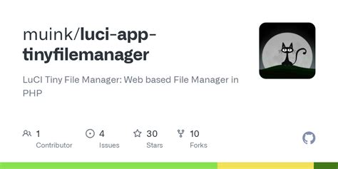 Github Muinkluci App Tinyfilemanager Luci Tiny File Manager Web