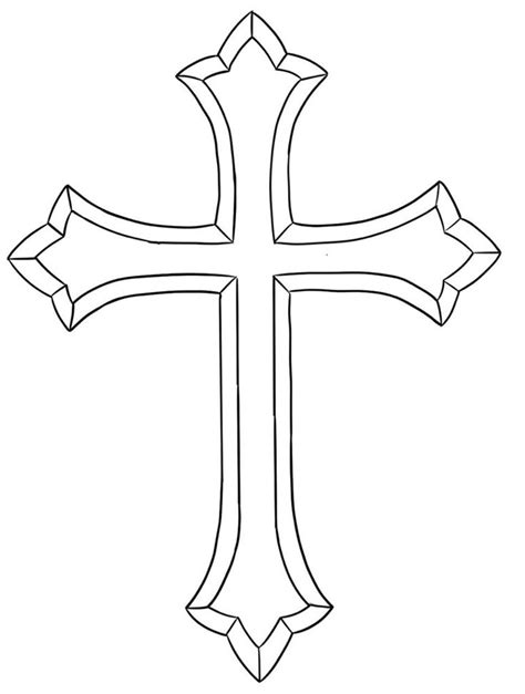 Powerful Cross Illustration