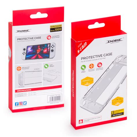 For All Your Gaming Needs Dobe Protective Case For Nintendo Switch Oled And Joy Con