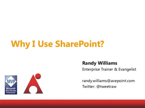 Why I Use Sharepoint