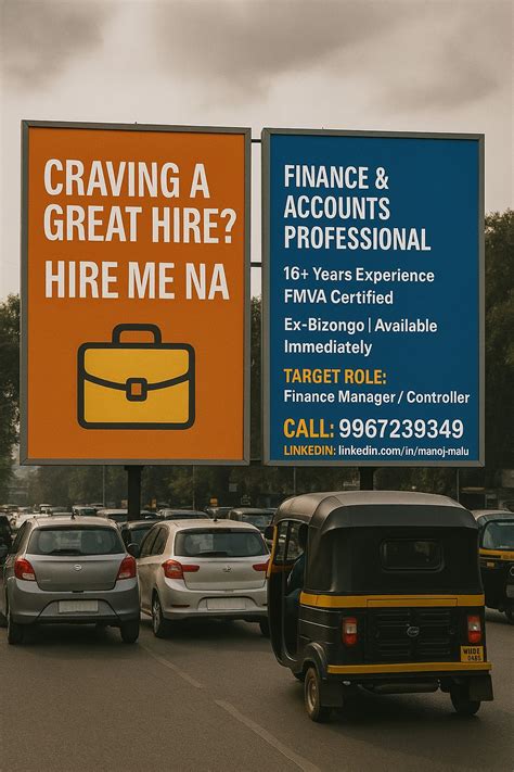 Opentowork Financejobs Fp Strategicfinance Mis Leadership Hiring Manoj Malu