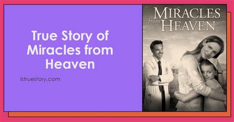 True Story Of Miracles From Heaven Anna Beams Fall