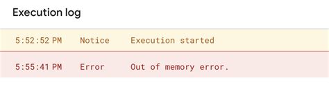 Out Of Memory Error In Google Apps Script Stack Overflow