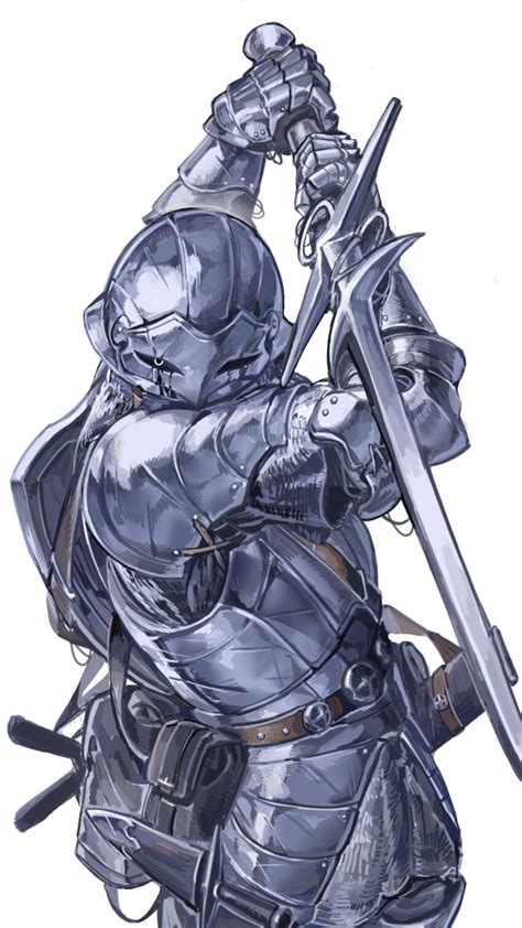 Nameno92372763 Original Absurdres Commentary Highres 1other Armor Belt Breastplate