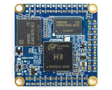 NanoPi NEO Core2 Allwinner H5 Quad-Core 1.5Ghz + Botland - Robotic Shop