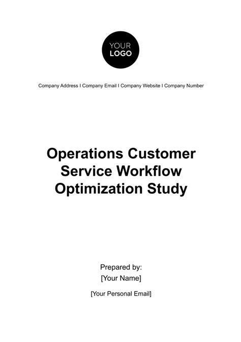 Page 3 Free Operation Templates To Edit Online