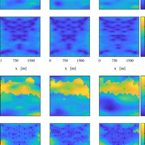 Mean And Standard Deviation Maps Of Log 10 Permeability For P Field