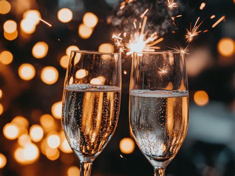 Download Ai Generated Champagne Glasses Royalty Free Stock