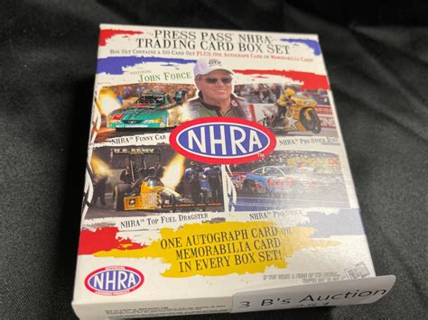 Lot Nhra Press Pass Trading Card Set