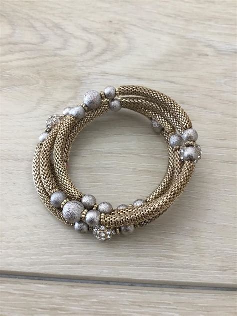 Gold Tone Fashion Bracelet
