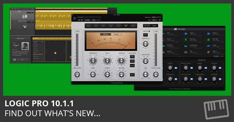 Logic Pro X 10 1 1 Update Logic Studio Training