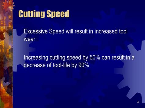 Ppt Cutting Speed Feed And Depth Of Cut Powerpoint Presentation