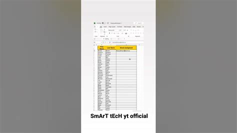 Dont Type Manually Just Use Ctrl E In Excel Shorts Spreadsheet Subscribe