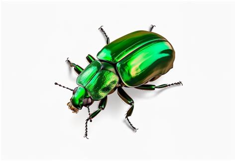 Premium Ai Image Green June Beetle Bug Insect Grub Coleopteran Fly