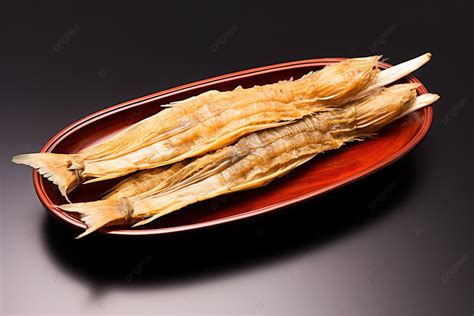 Deep Fried Dried Squid Fish 10 X 30 Ml Background Dried Fish High