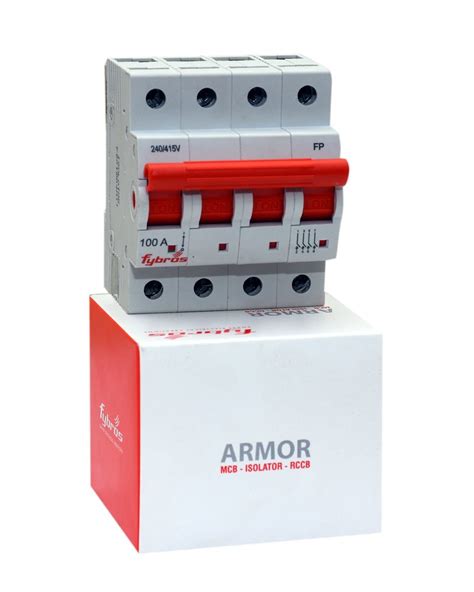 No Of Poles 4 100A 100 Four Pole MCB Isolator At 707 Piece In Chennai
