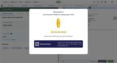 Ashish Kumar On Linkedin Dsastory 21daypotdstreak Deutschebank