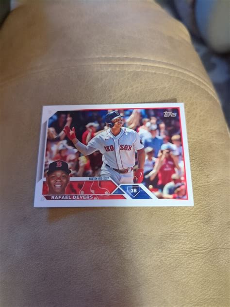 2023 Topps Rafael Devers Boston Red Sox 11 Ebay