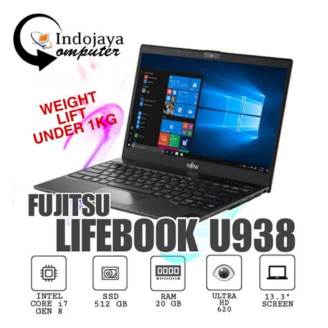 Jual Laptop Fujitsu Core I Gen Ram Ssd Gb Like New Shopee Indonesia