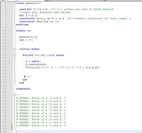 Systemverilog Randomization Constraints Verification Vlsi Asic