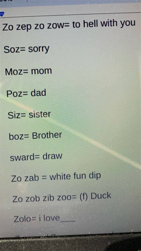 Zarb Alien Language In 2025 Silly Words Alien Words Boredom Cure