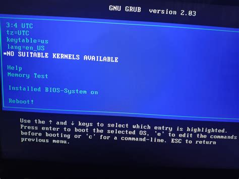 No Suitable Kernels Available Support Manjaro Linux Forum