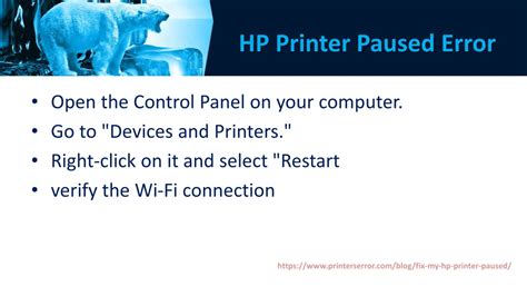 PPT HP Printer Paused Error How You Can Fix It PowerPoint Presentation ID