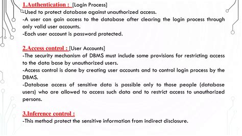 Unit 3 Database Integrity And Security Concepts 1pdf