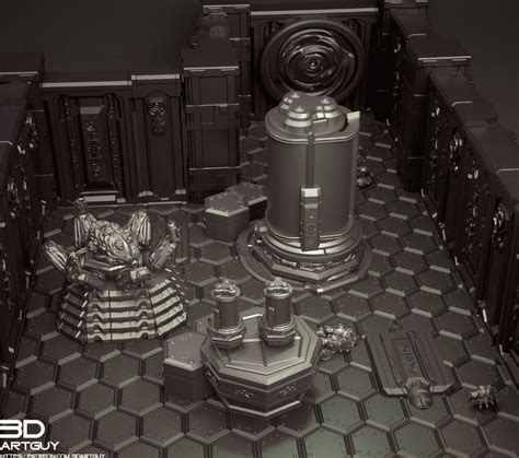 Dorn Trazyn Creed And New Sci Fi Alternatives For April From 3dartguy