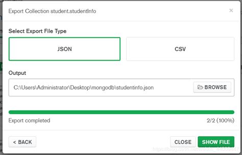 使用mongodb Compass数据库可视化管理工具操作mongodb数据库进行增删改查，数据导入导出mongodb Compress Csdn博客