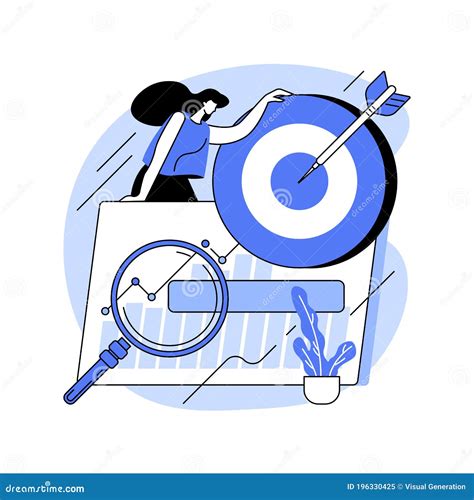 Data Driven Marketing Abstract Concept Vector Illustration Stock Vector Illustration Of