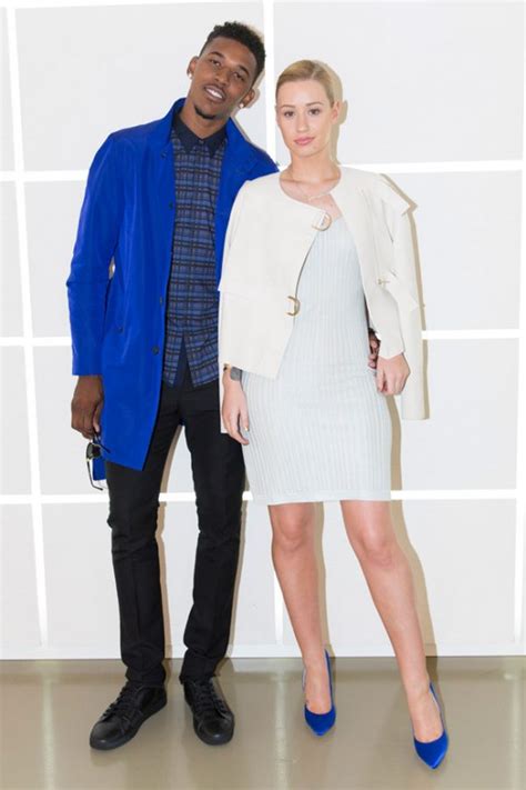 Iggy Azalea In Calvin Klein Dress At Mens Fashion Week
