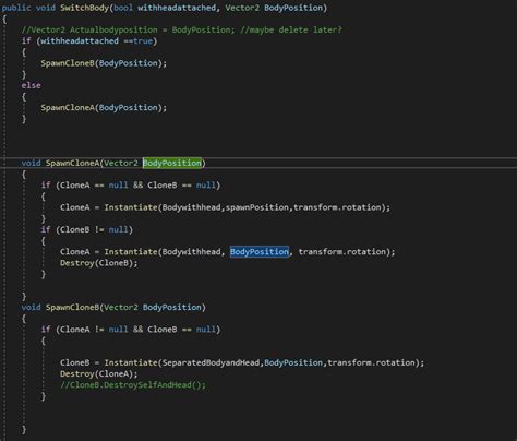 a local or parameter cannot be declared in this scope because that name
