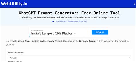ChatGPT Prompt Generator AI Marketplace